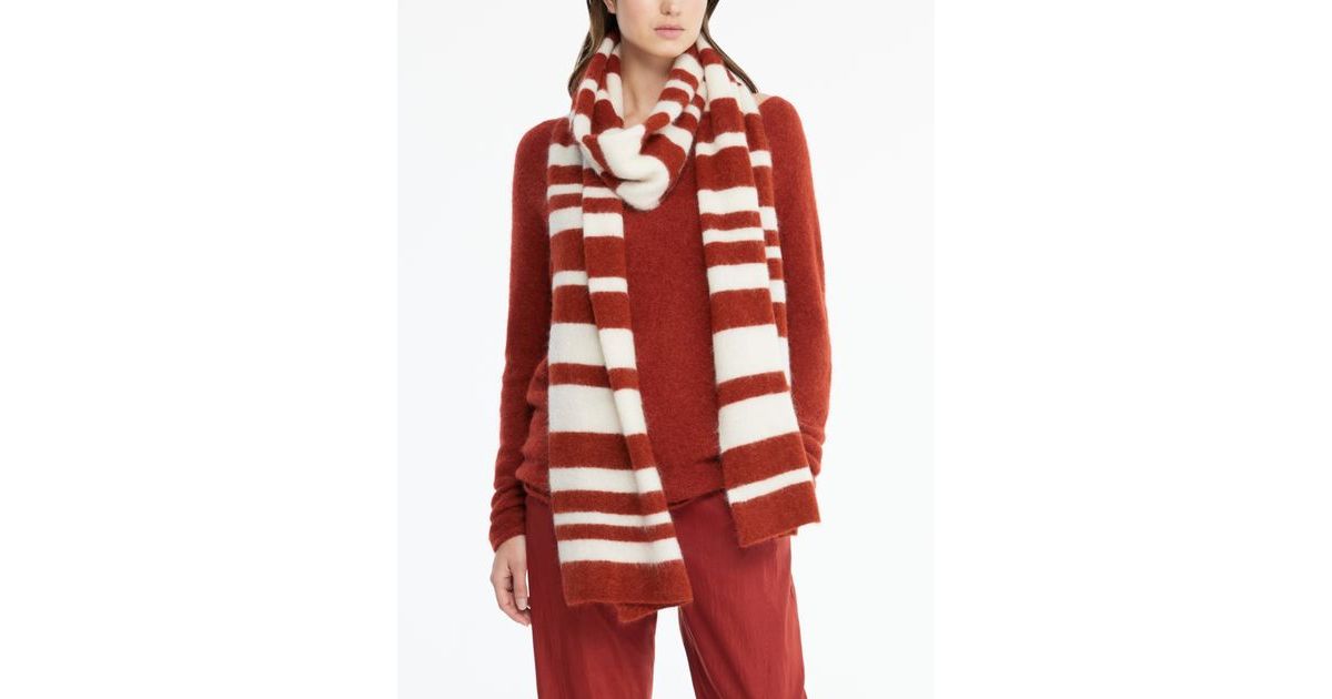 Chili gendercool knit scarf - stripes by Sarah Pacini